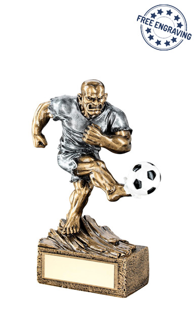 Football Resin Figure Trophies | FREE Engraving FREE Logo FAST Delivery ...