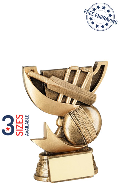 Cricket Bat & Ball Trophies | FREE Engraving FREE Logo FAST Delivery ...