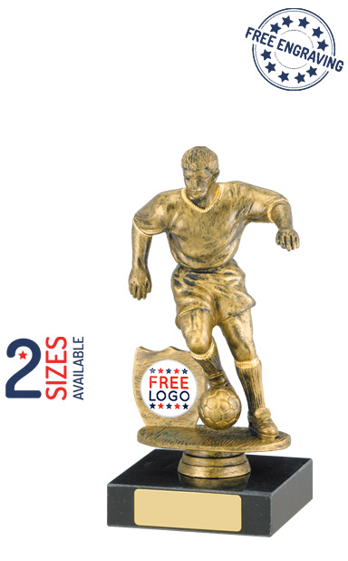 Football Resin Figure Trophies | FREE Engraving FREE Logo FAST Delivery ...