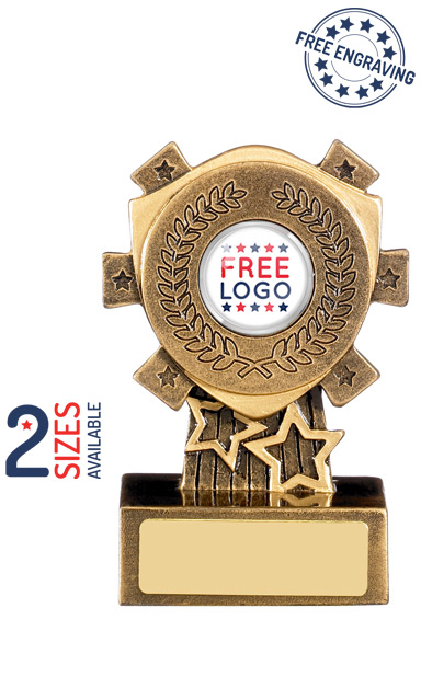 Mini Star Trophies | FREE Engraving FREE Logo FAST Delivery | Trophyme