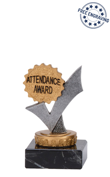 School Attendance Awards | FREE Logo | FREE Engraving | FAST Delivery ...