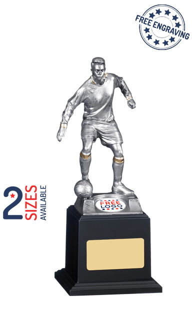 Football Resin Figure Trophies | FREE Engraving FREE Logo FAST Delivery ...